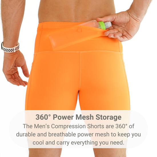 Men's Seamless Running Compression Shorts | FlipBelt.com