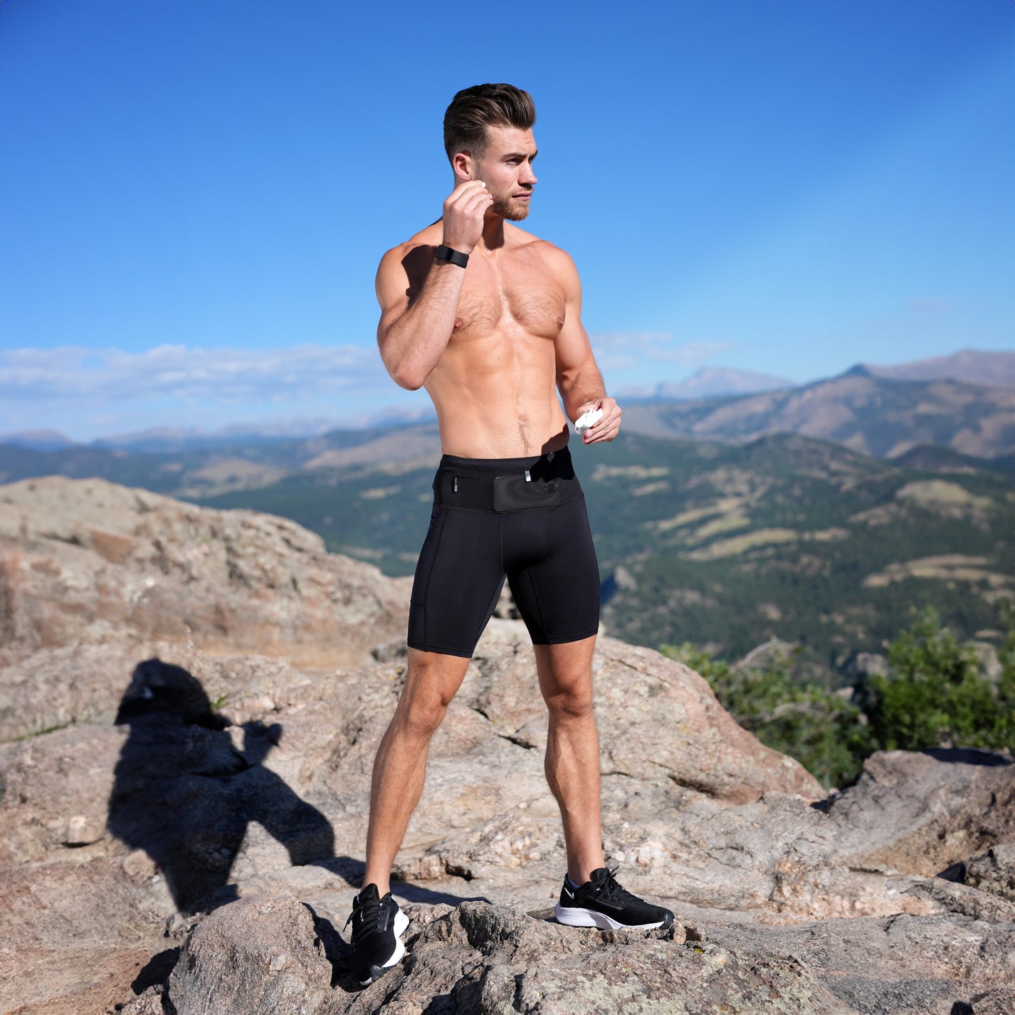 Men's Seamless Running Compression Shorts | FlipBelt.com
