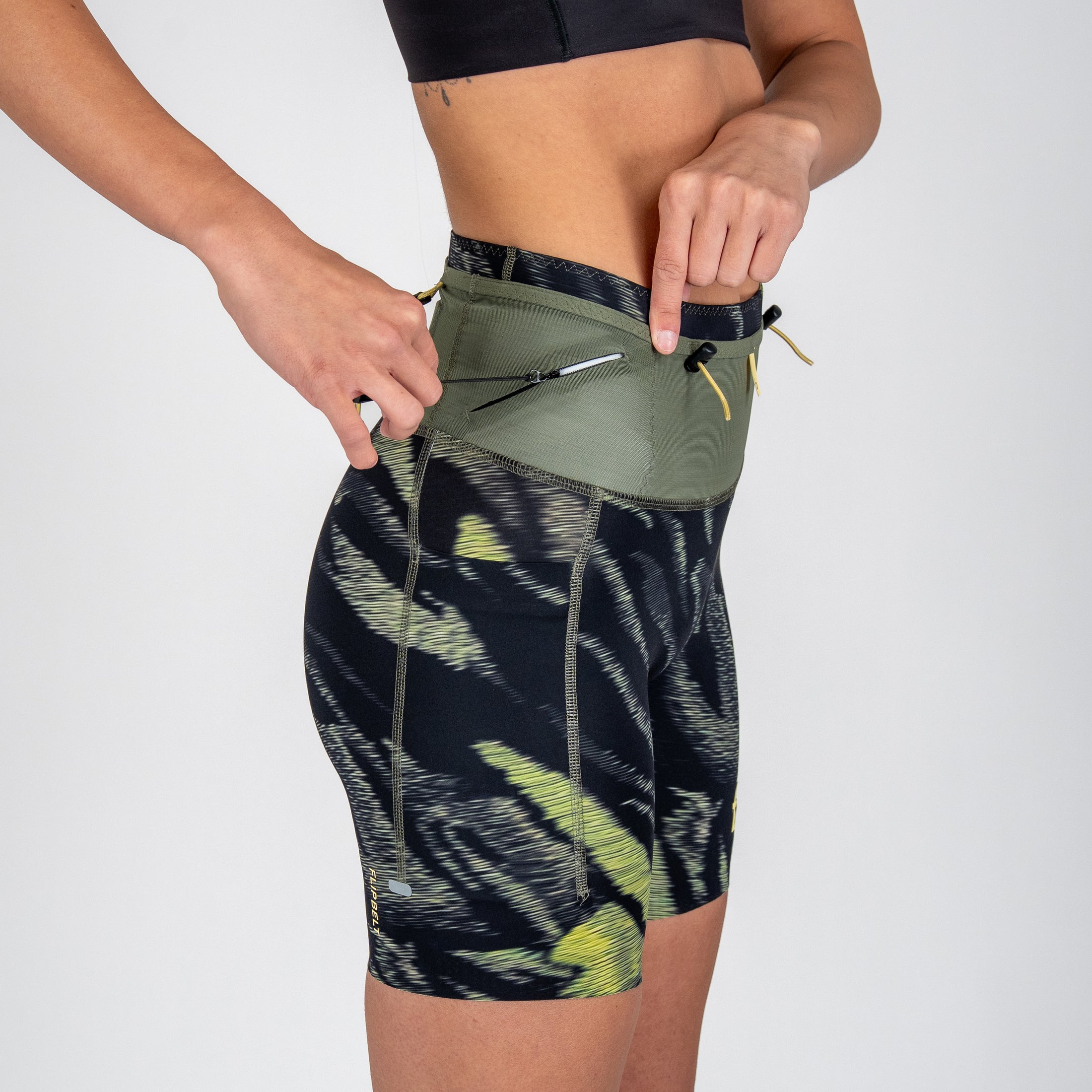 Women's Trail Running Compression Shorts – FlipBelt